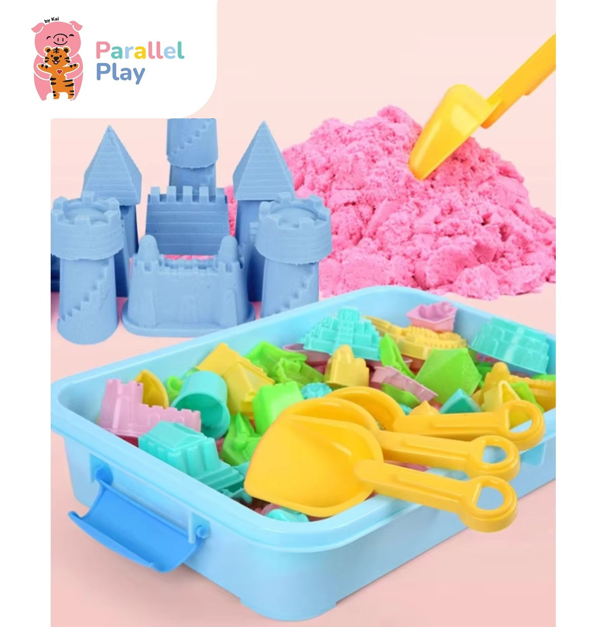 Play Sand Castle Set – Parallel Play by Kai