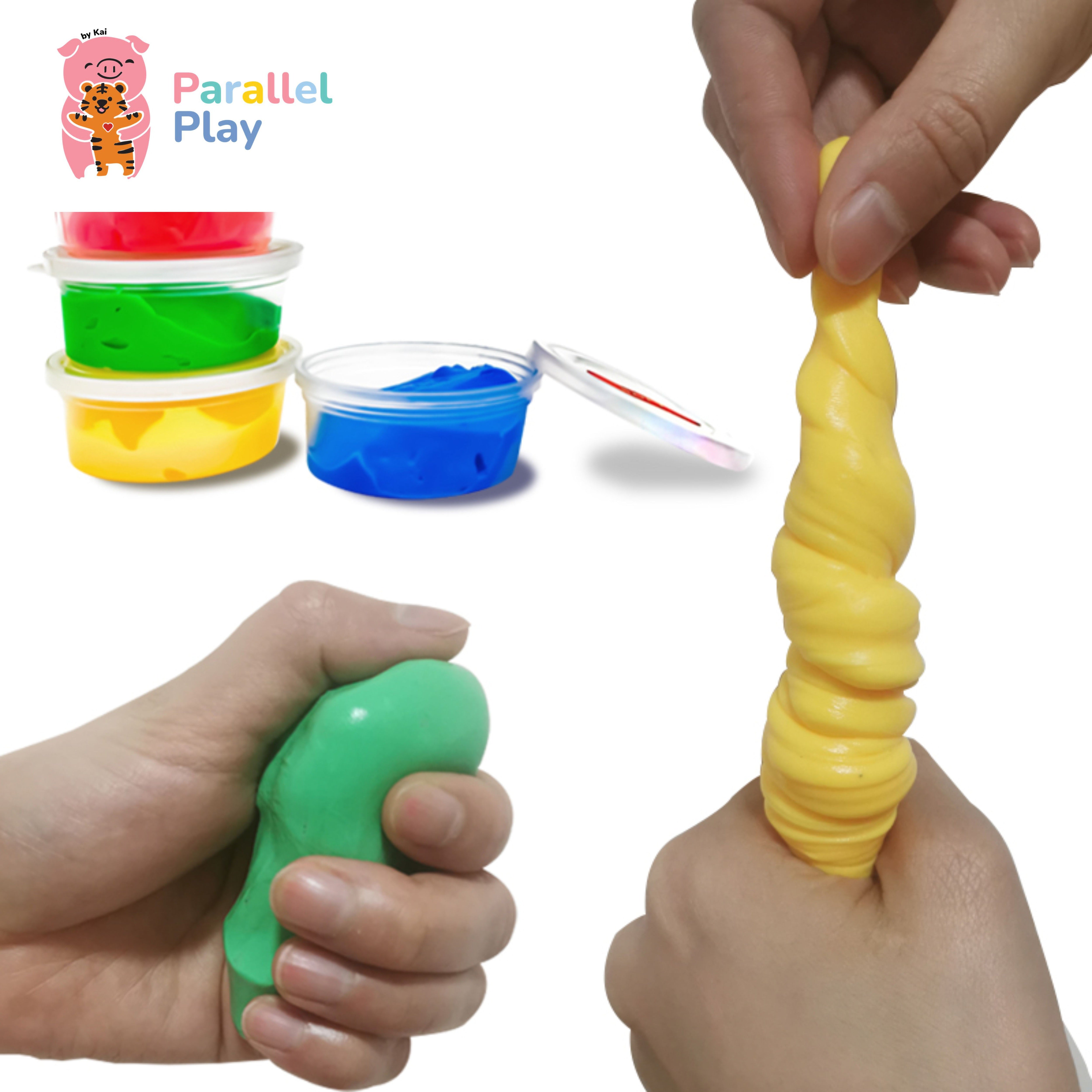 Therapy Putty 5 Strengths – Parallel Play by Kai